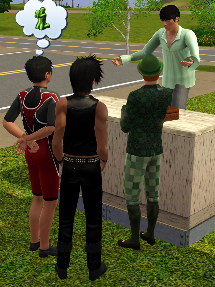 Zhippidy's Custom Poses for Sims 3: Courtroom - 4 Poses