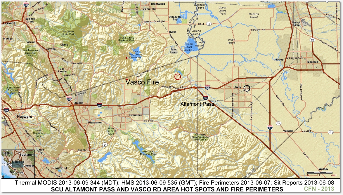 CFN - CALIFORNIA FIRE NEWS - CAL FIRE NEWS : ALCO/SCU Altamont Pass ...