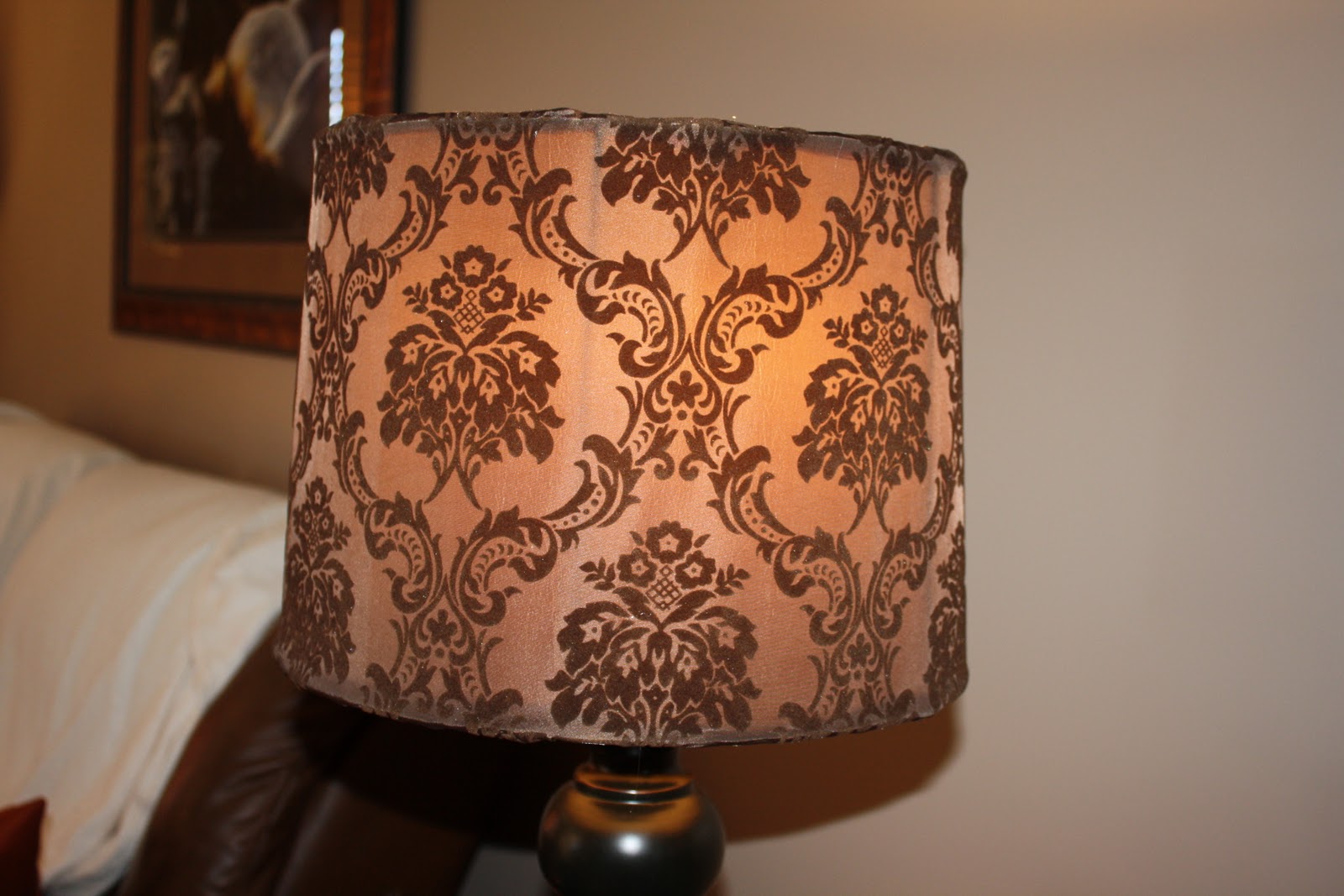 Parr Point: How to: Redo a Lamp Shade