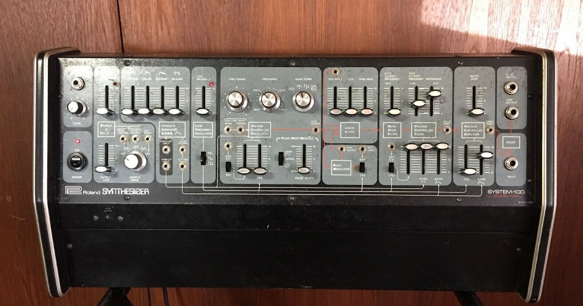 MATRIXSYNTH: Roland System 100 MODEL 102 Expander SN 440235
