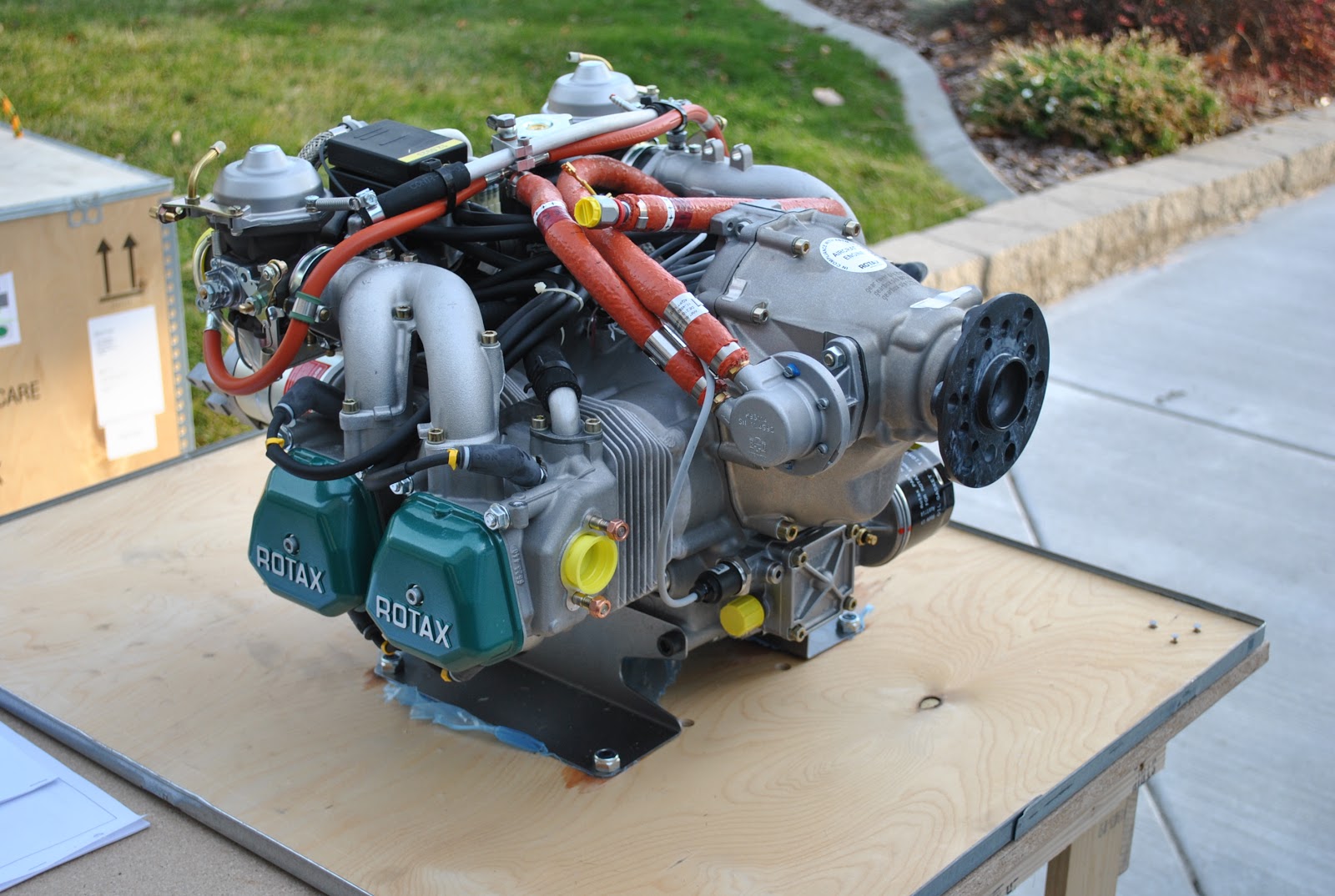 RV-12 Builder in Sandy, UT: Photograph Engine and Start Removing Parts