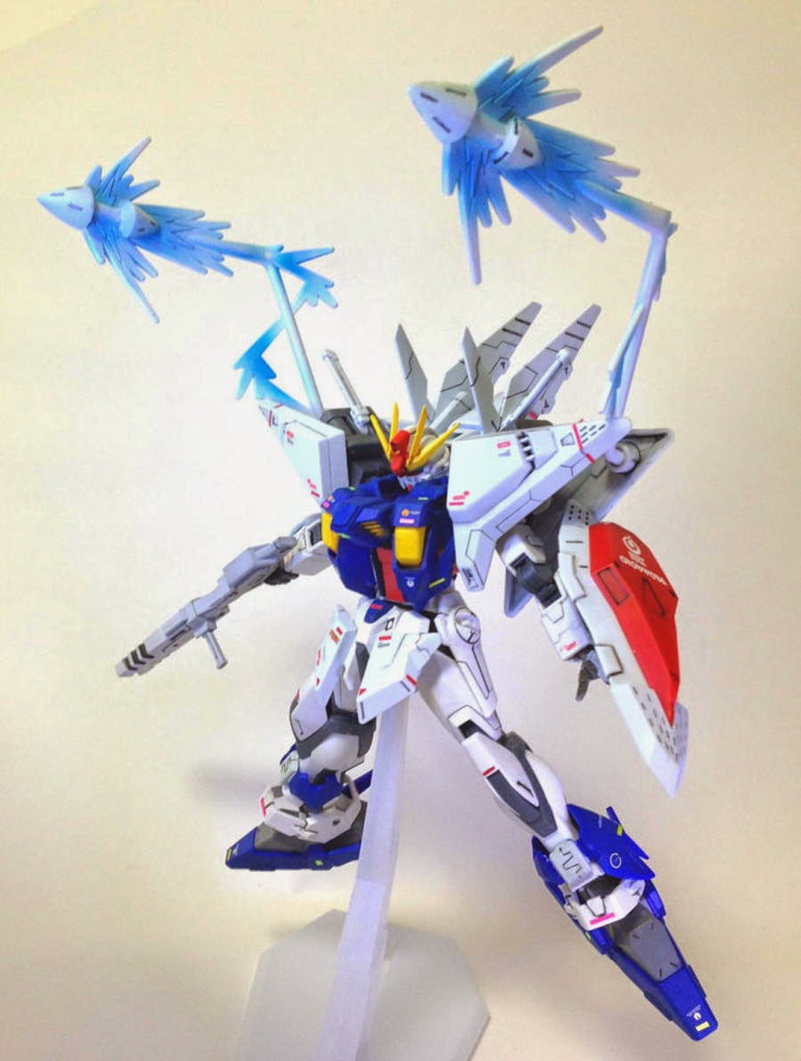 Custom Build: HGBF 1/144 Build Strike "Xi" Gundam