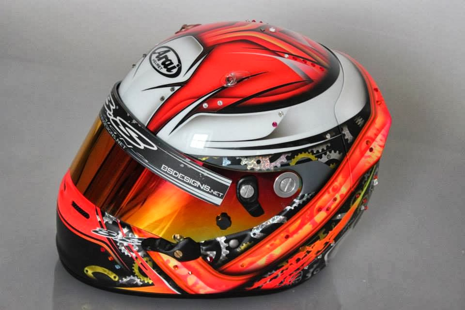 Racing Helmets Garage: Arai GP-6 2013 by BS Designs