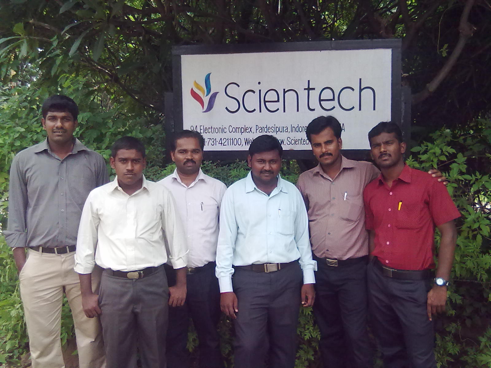 SATHEESH KUMAR M: SCIENTECH TECHNOLOGIES P LTD INDORE