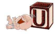 Alfabeto animado con bebé desternillándose de la risa. - Oh my Alfabetos!