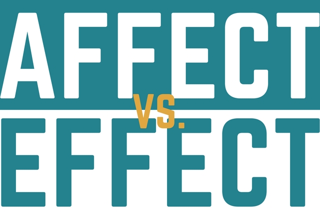 Grammar : Effect vs Affect | COBA BAHASA INGGRIS