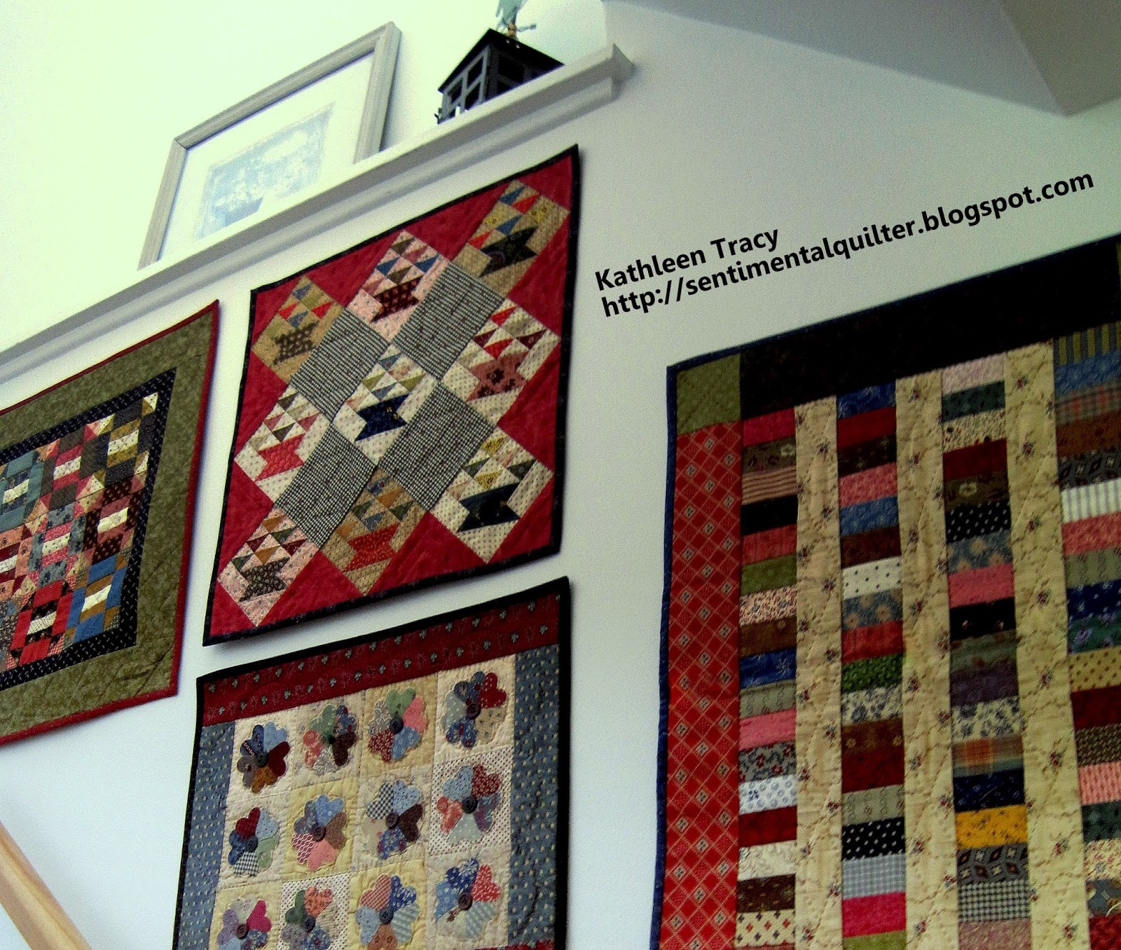A Sentimental Quilter: Display Your Small Quilts