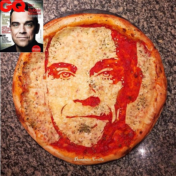 Celebrity Pizza Portraits - Cute Top Xone