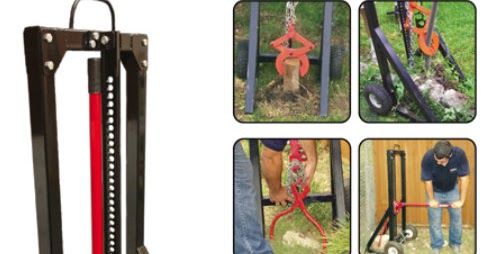 The Fence Line: Using the Oz-Puller to Remove Damaged Fence Posts