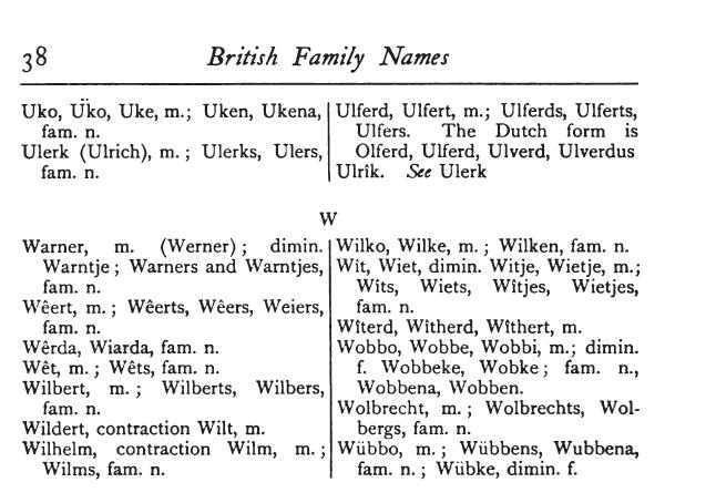 RootDig.com: A List of Frisian Personal and Family Names