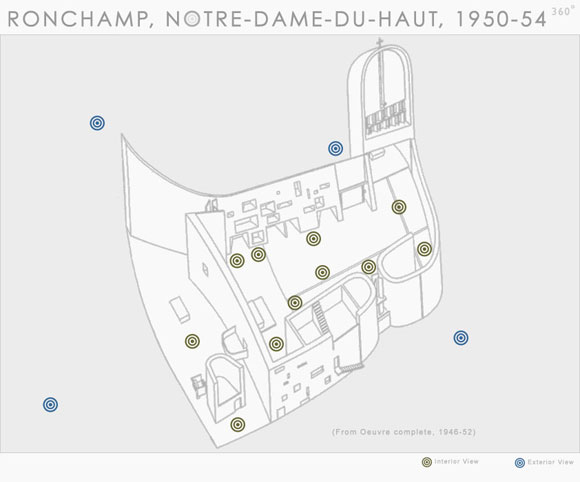 El Plan Z Arquitectura: Le Corbusier, Capilla Ronchamp