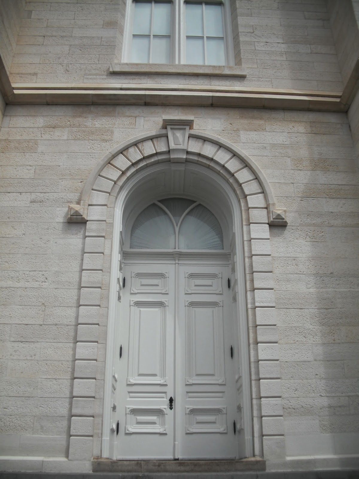 Historic LDS Architecture: Manti Temple: East Doors