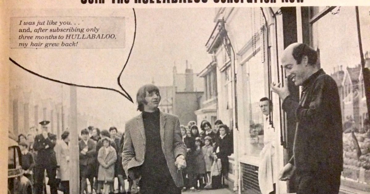 Vintage Hullabaloo magazine ad