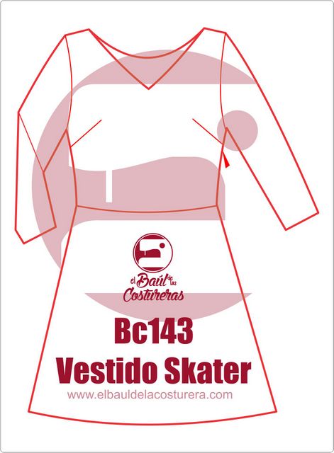 Vestido Estilo Patinadora Bc143 Skating Dress