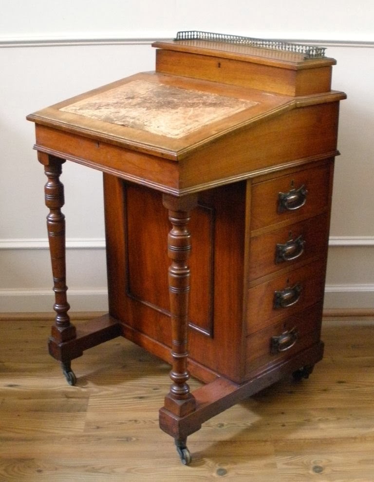 My Antique World: Antique writing furniture