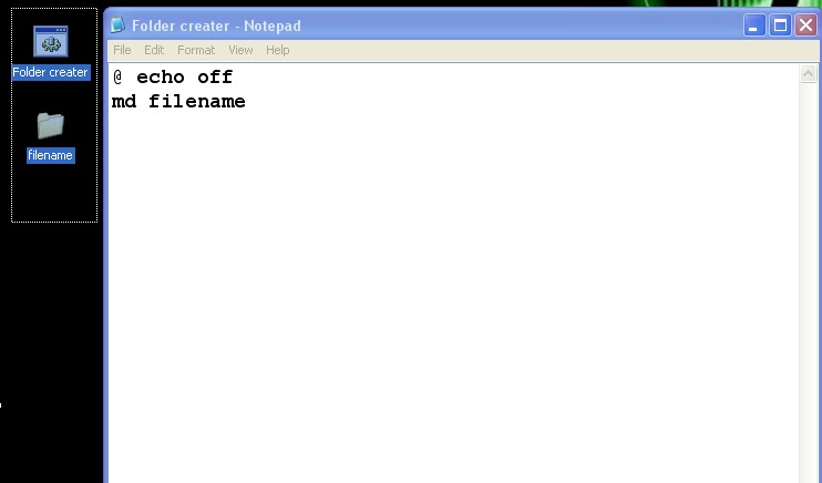Trick O Trick Create Notepad File That Can Create New Folders trick-o-trick-create-notepad-file-that-can-create-new-folders