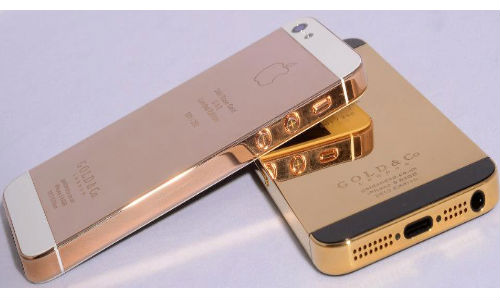 World's First 24 Karat Gold Plated iPhone 5