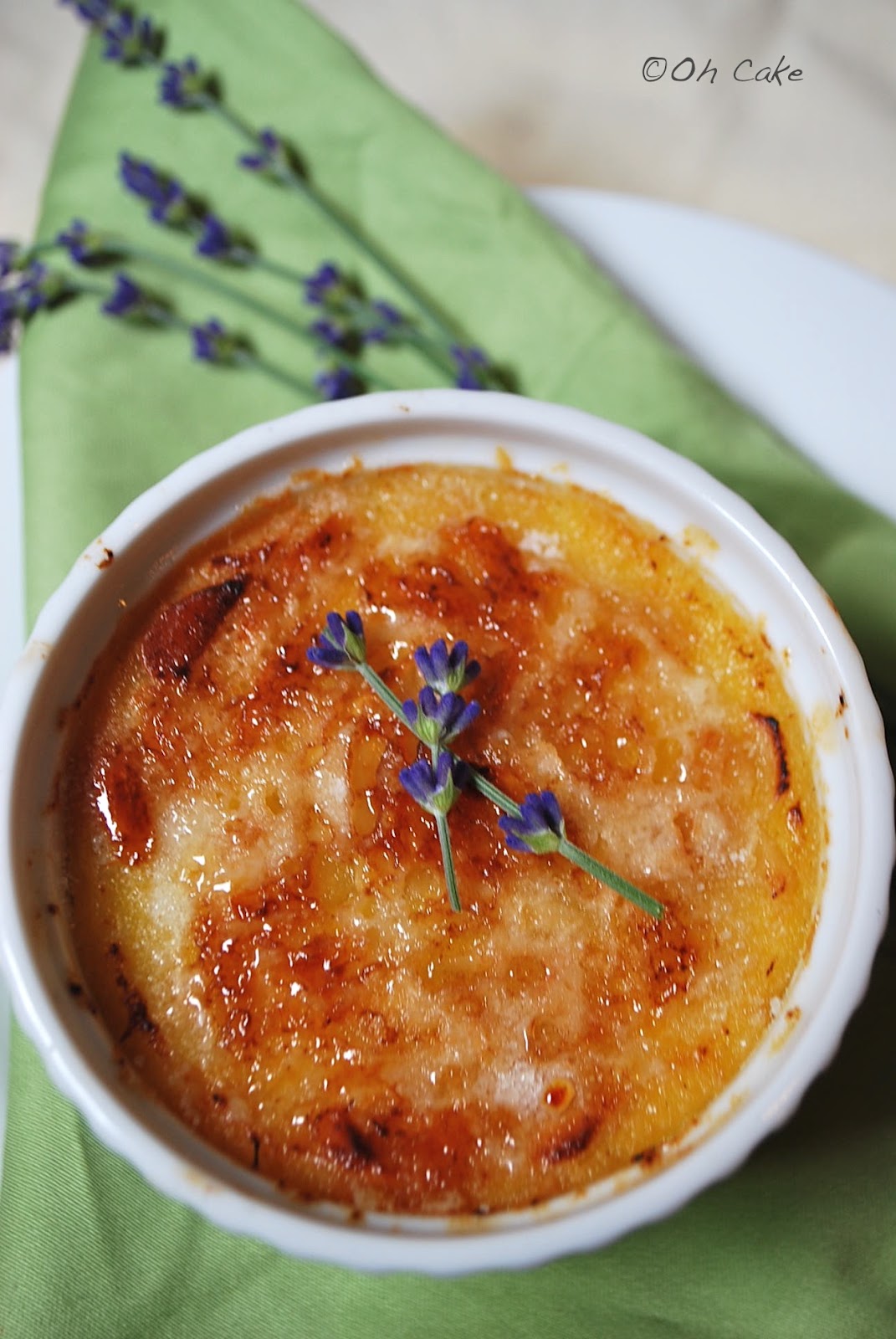 Oh Cake: Lavender Mandarin Rice Pudding Brûlée with Almonds ~ Integrale ...