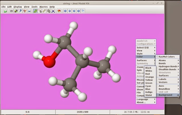 Chemistry Blog: TUTORIAL APLIKASI JMOL