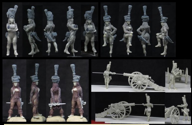 [TMP] "New Female Napoleonic Range in 28mm" Topic