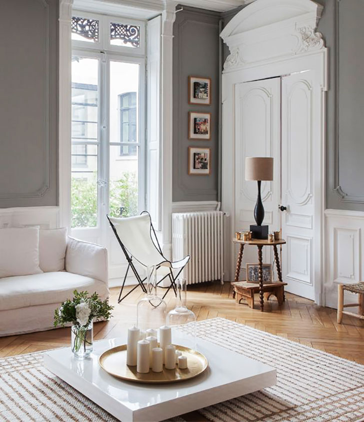 Haussmann style apartment in Lyon