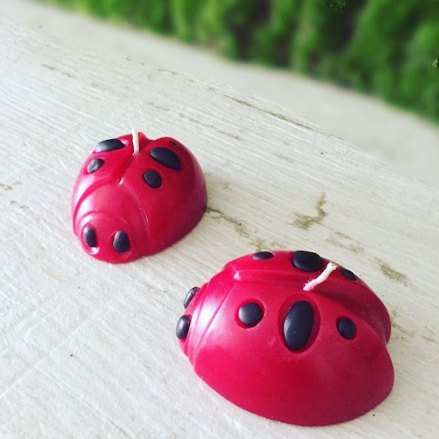 Glowlite Candles: Ladybug candles