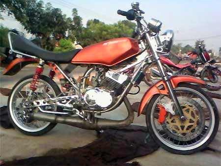 Gambar Modifikasi RX King ala Motor Drag Sangar | Koleksi Gambar Motor