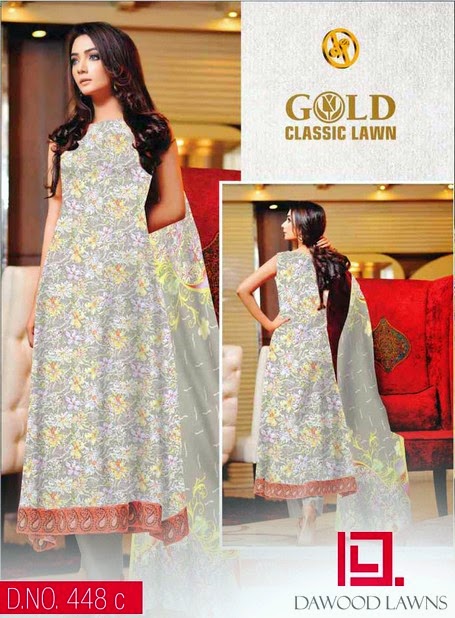 Dawood Gold Classic Lawn Collection 2014, Vol. 2 | Designers Fashion Style