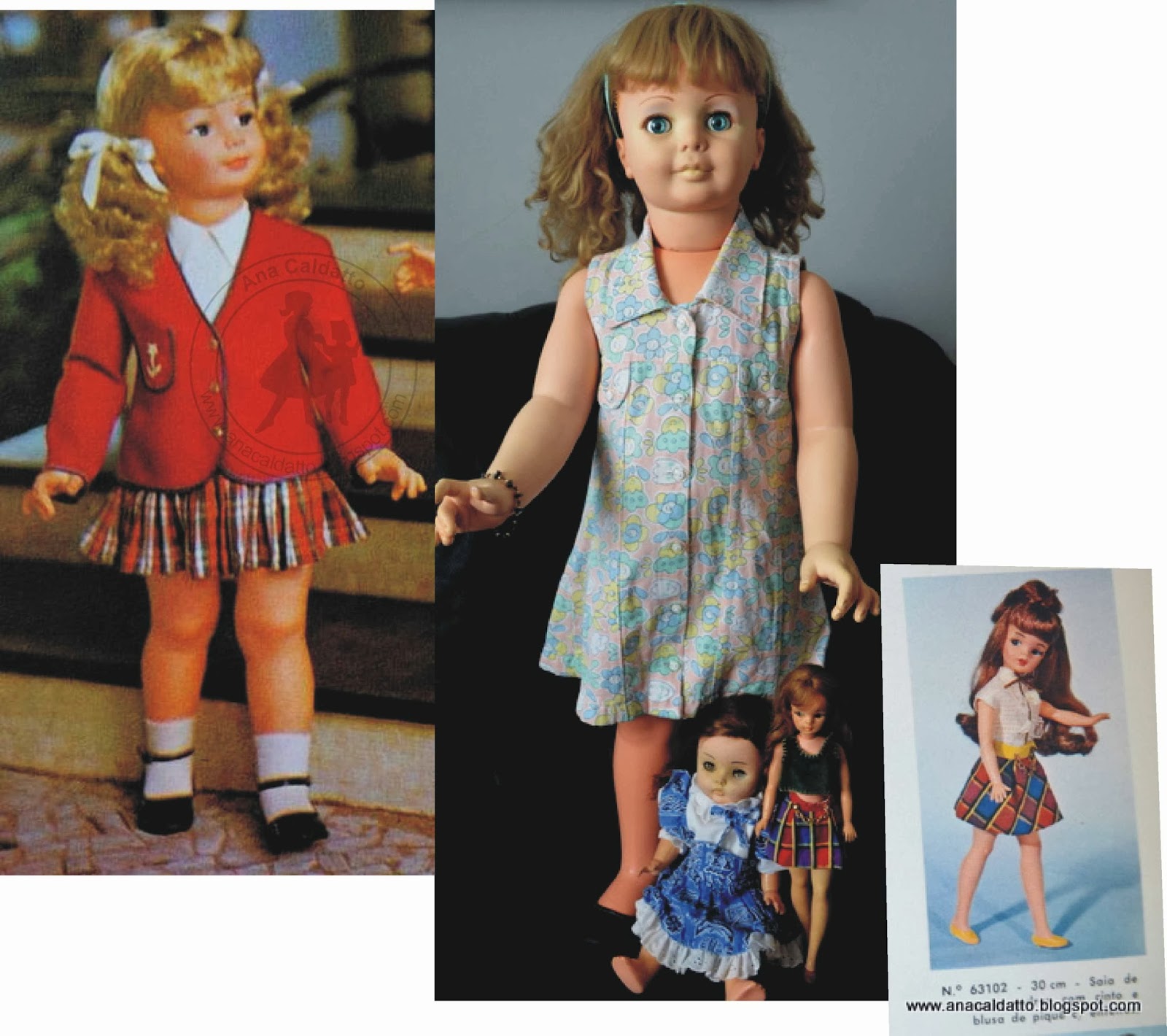 Ana Caldatto : Coleção Boneca Amiguinha da Estrela Brinquedos anos 60 ...