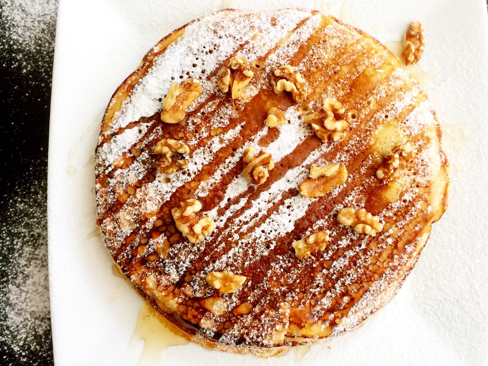 Fueling with Flavour: Oatmeal Walnut Pancakes