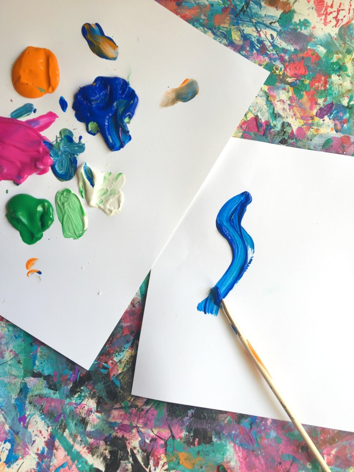 Mini Monets and Mommies: Pattern Play: Kids' Math and Art Activity