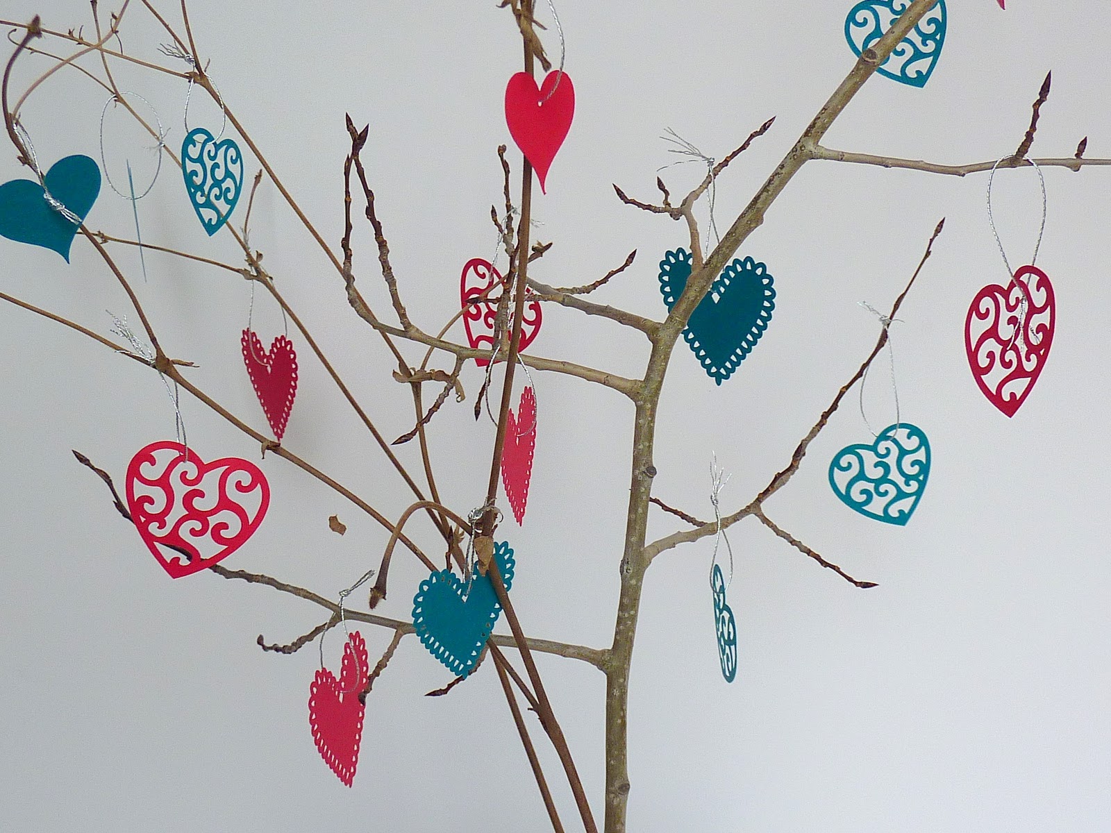 No time to be bored: Heart Tree Tutorial