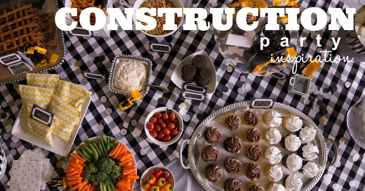 A Construction-Themed Party Festive Enough for Adults - Simply Sarah Style