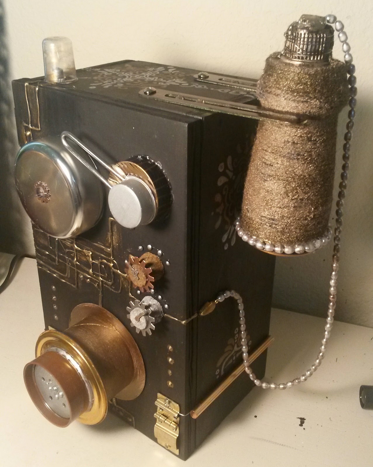 The Peacock Pearl: Steampunk Shower: Party Prep