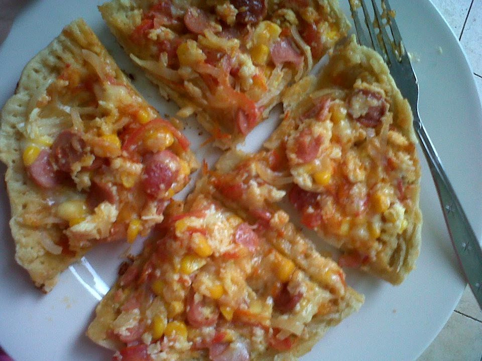 Resep Membuat Pizza Rumahan Tanpa Oven ~