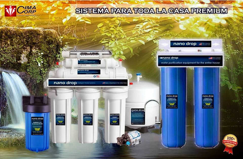 CIMA CORP INTERNACIONAL: SIstemas de Purificacion de Agua NANODROP y de ...
