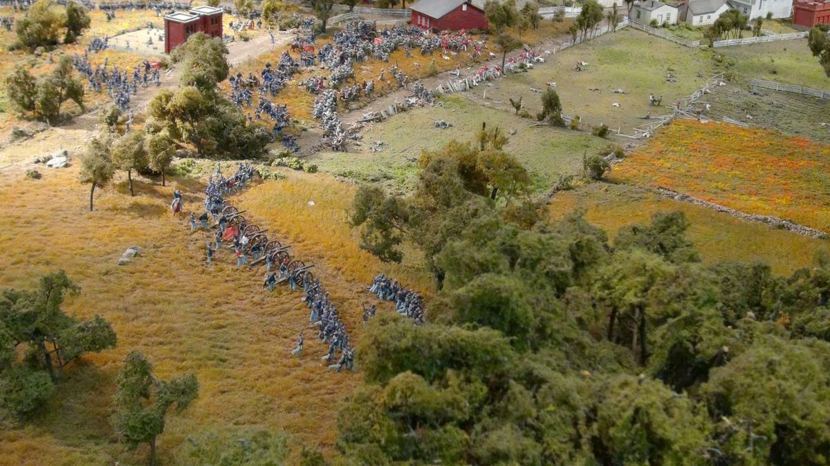 History in 1/72: Gettysburg diorama Part 2