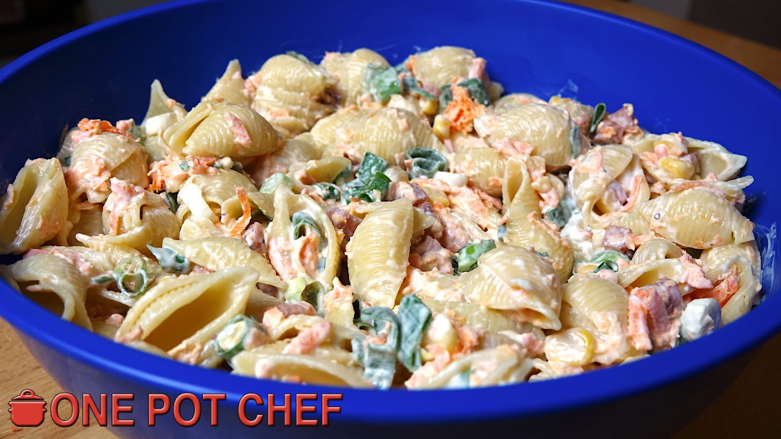 The One Pot Chef Show: Ultimate Creamy Pasta Salad | One Pot Chef