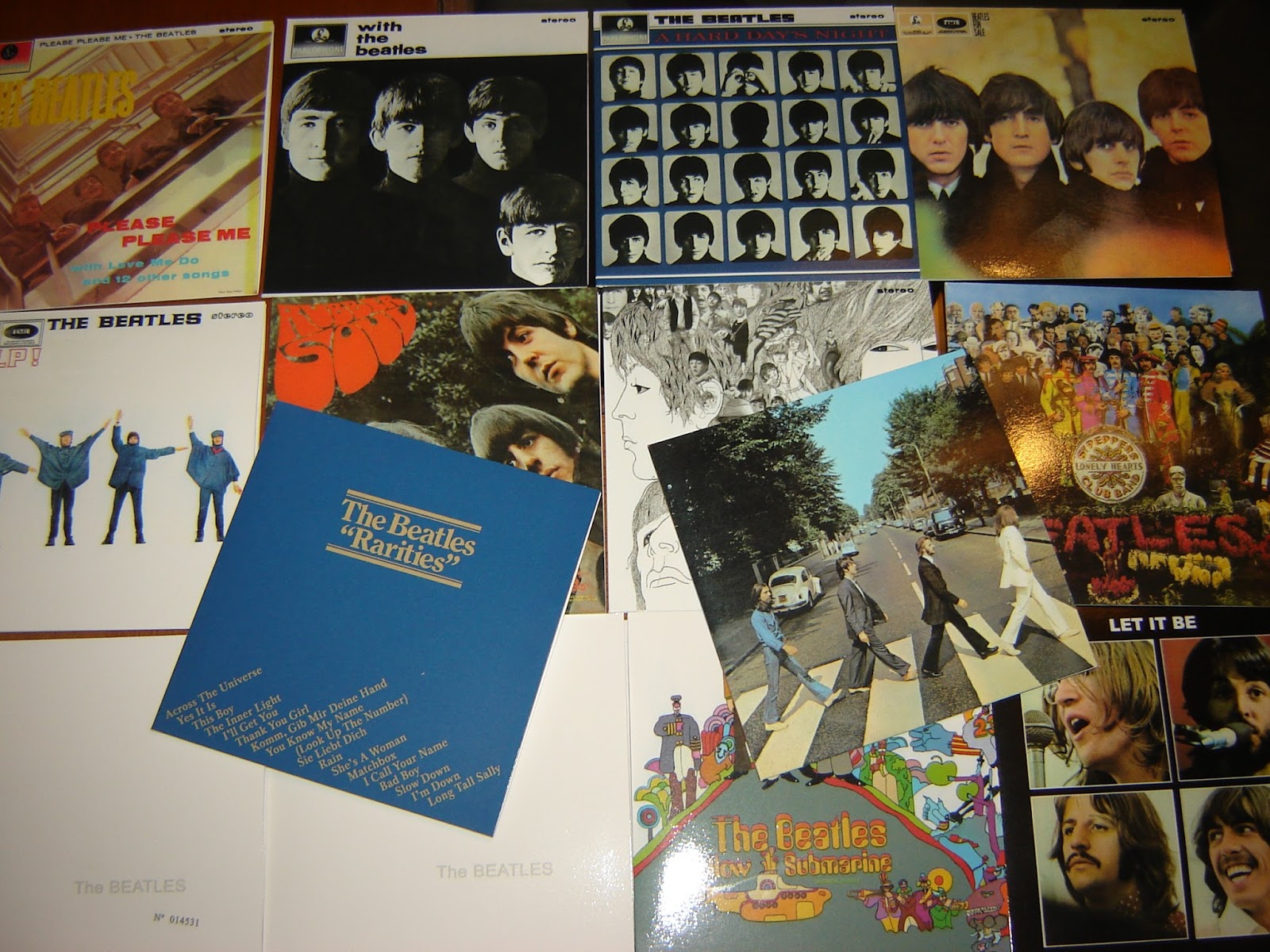 Beatle Collector: THE BEATLES - BLUE BOX REMASTERS 1978 14 AUDIOPHILE ...