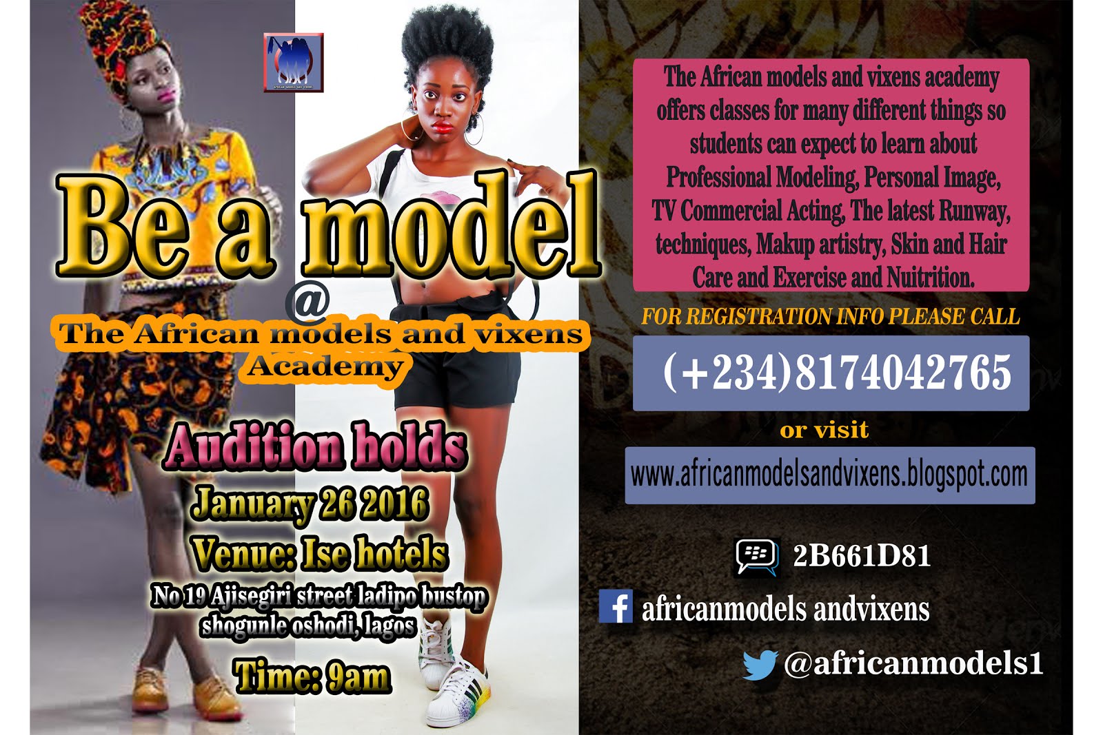 January 2016 | African Models And Vixens