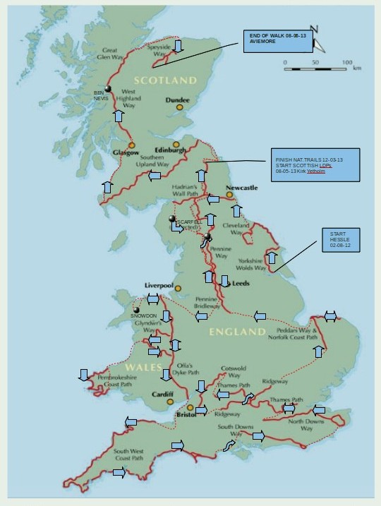 NATIONAL TRAILS WALK 2012/13