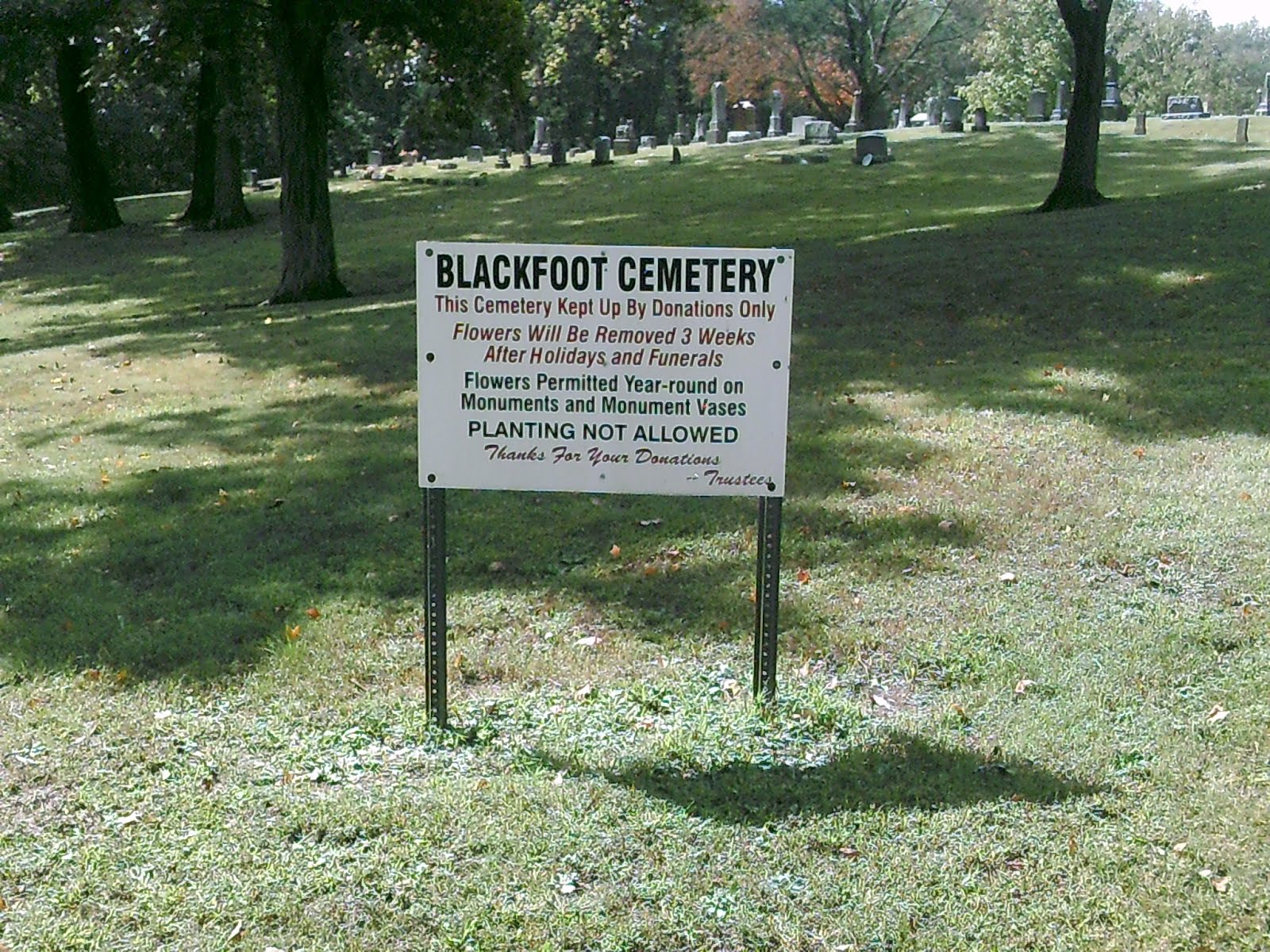 A Grave Interest: Haunted Blackfoot Cemetery