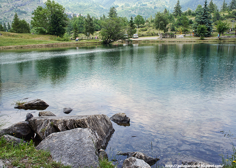 Lago del Laux - Fotografie del laghetto alpino