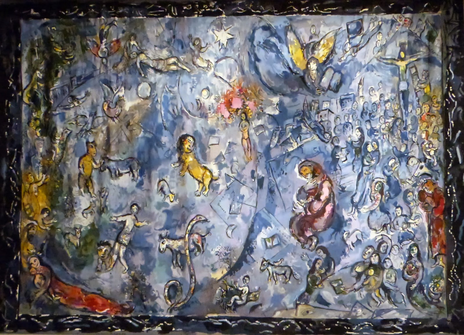 Troyes-en-Champagne: Exposition Chagall Troyes, De la palette au métier