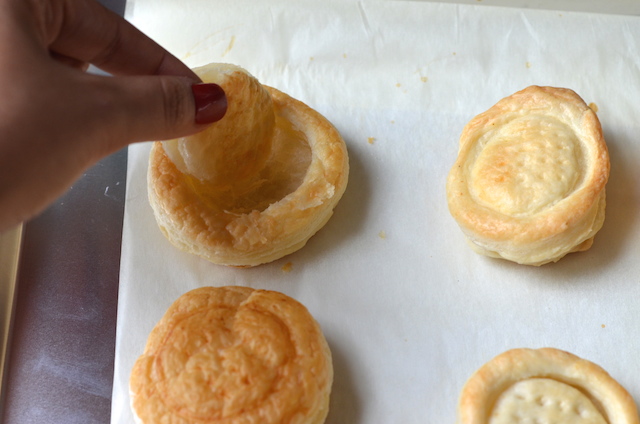 Puff Pastry Shells with Chorizo, Dates & Pine Nuts - Always Order Dessert