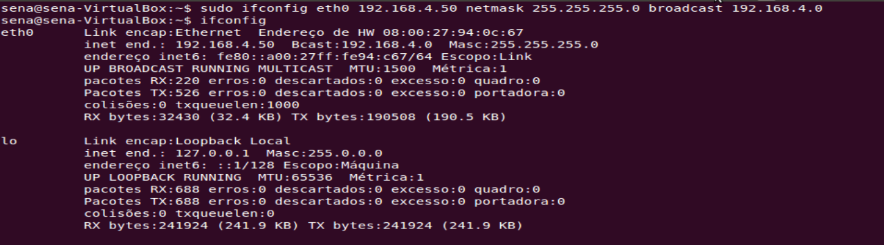 Configuração de rede no Linux