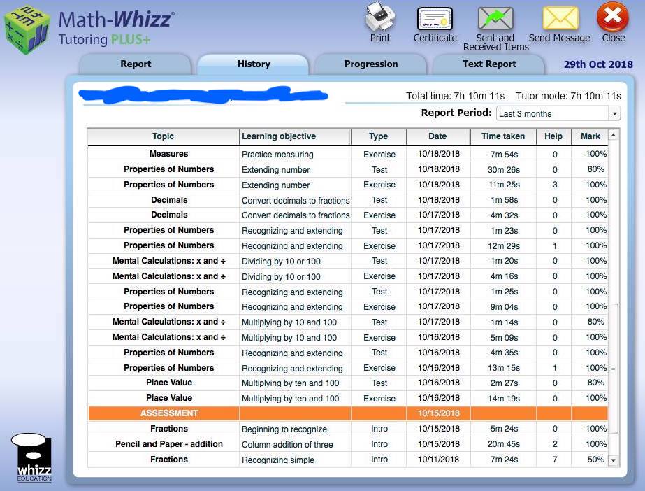 Homeschool Happenings: Math-Whizz ~ A Review