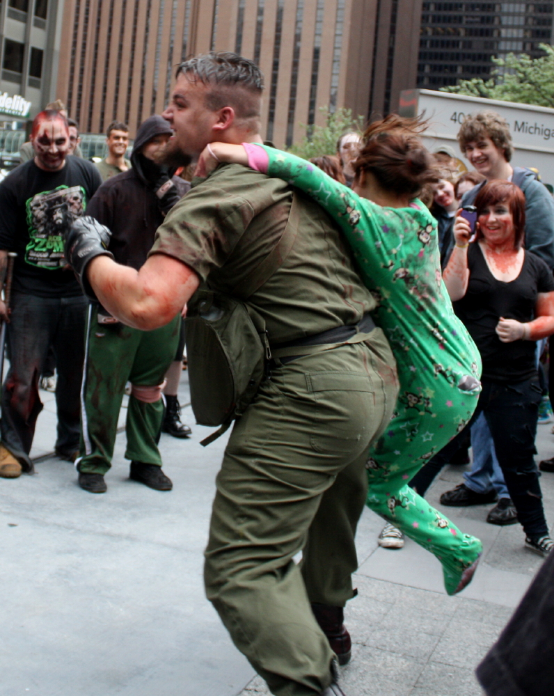 Shooting Down the Middle of the Road: How to Do the Zombie March in ...