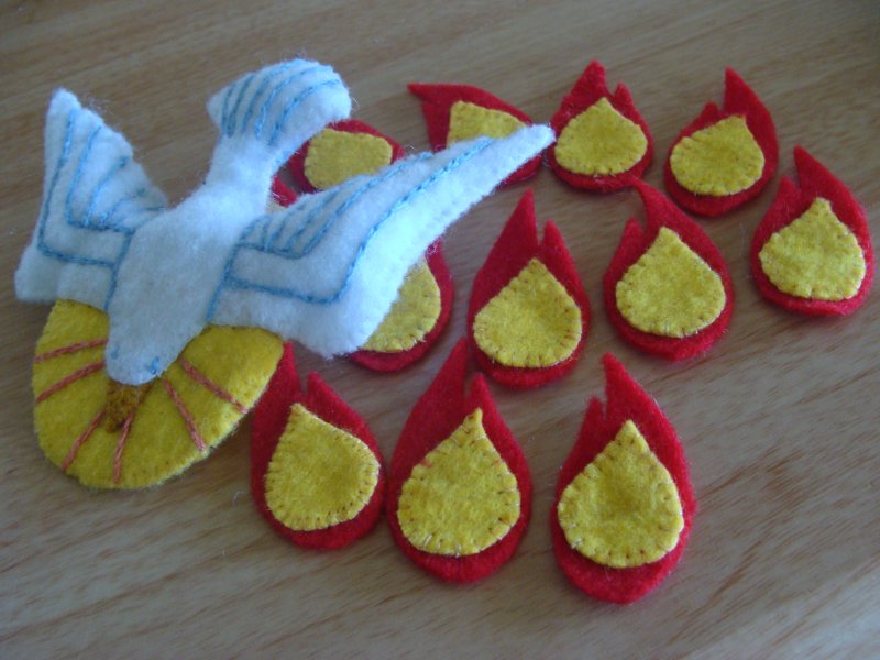 Under Her Starry Mantle: Religious Felt Dolls for the Atrium