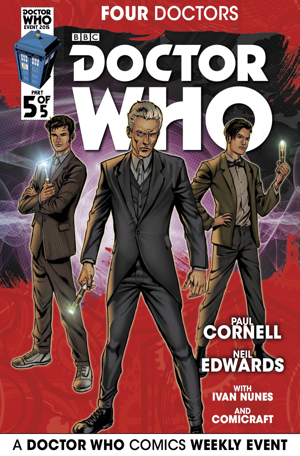 Chuck's Comic of the Day: Doctor Who: Four Doctors #5 (of 5)